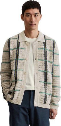 Marc O'Polo Cardigan aus Bio-Baumwoll-Leinen-Mix