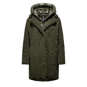 Bomboogie Femme, Manteaux, Vert, Taille: 40 FR Odessa Overcoat