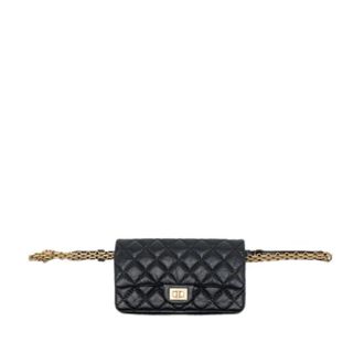 Chanel Pre-owned Vintage Quilted Belt Bag - - Pre-owned - Damen - Schwarzk - ONE SIZE