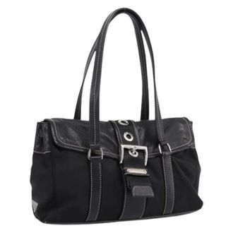 Prada Sac bandouli&egrave;re vintage doccasion - Femme - Pre-owned - Noir - Taille: ONE Size