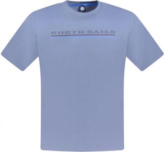 North Sails Homme, Tops, Bleu, Taille: 2XL T-Shirt &agrave; Manches Courtes