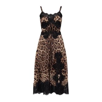 Dolce & Gabbana Damen, Kleider, Beige, 2XSGr&ouml;&szlig;e