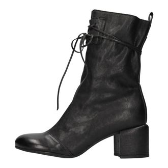 Vicolo Bottines en cuir - Femme - Chaussures - Noir - Taille: 36 EU
