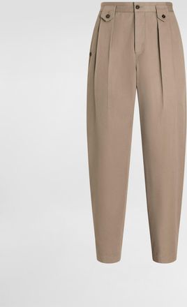 Dolce & Gabbana Cotton Twill Trousers - Mann Hosen Und Shorts 60