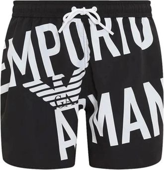 Emporio Armani Herren, Bademode, Schwarzk, LGr&ouml;&szlig;e