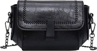 Generic Sac à main simple pour téléphone portable pour femme, sac à main rétro, sac à bandoulière pour lécole, Noir, Taille unique