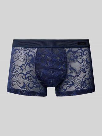 HOM Slim Fit Trunks mit Logo-Detail