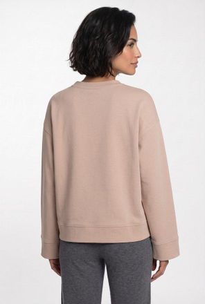 HUGO BOSS Sweatshirt Every Premium Damenmode mit weiten &Auml;rmeln, Relaxed Fit