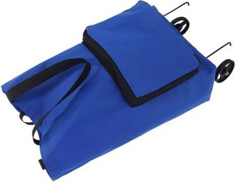 Valiclud Sac Caddie Course Pliable avec Roues Chariot de Courses L&eacute;ger et Compact Portable pour &Eacute;picerie Quotidienne Design &Eacute;l&eacute;gant et Facile &agrave; Transporter