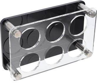 Garneck Acryl Schnapsgläser Halter Kompakt Stabiles Shot Glass Rack Bar Party Organizer Platzsparend Robust Langlebig