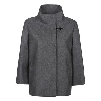 Fay Stilvolle Cape f&uuml;r Frauen - - Jackets - Damen - Grau - M