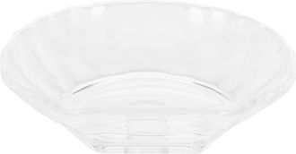 DOITOOL Transparenter Acryl Seifenhalter Muschelform mit Ablauf Kompakte Seifenschale f&uuml;r Dusche Bad Hotel Leichter Kunststoff Seifenablage Vielseitiger Shamp