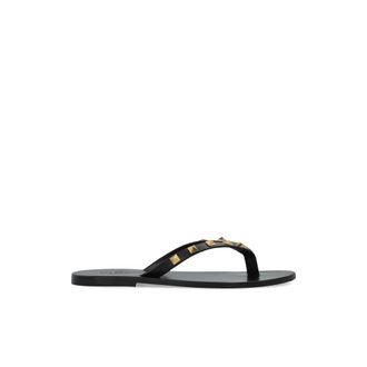 Valentino Garavani Rockstud Slide - - Shoes - Damen - Schwarzk - 40 EU