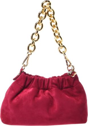 Baldinini Femme, Sacs, Rose, Taille: ONE Size Sac bandouli&egrave;re en daim