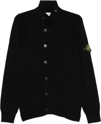 Stone Island Herren, Strickwaren, Schwarzk, MGr&ouml;&szlig;e