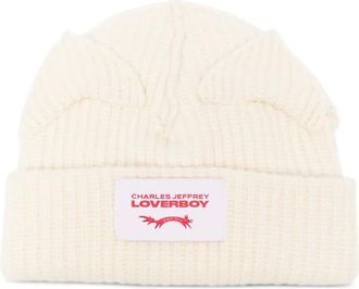 Charles Jeffrey Loverboy bonnet Ears - Tons neutres