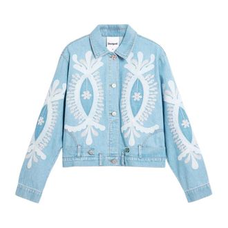 Desigual Chaq_Border Jacket - - Jackets - Damen - Mehrfarbig - XS