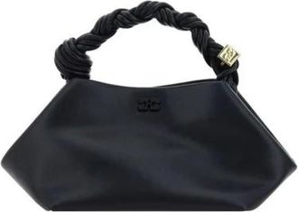 Ganni Femme, Sacs, Noir, Taille: ONE Size Sac &agrave; main Bou