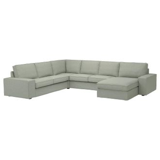 IKEA KIVIK 5er-Ecksofa mit R&eacute;camiere