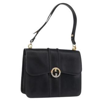 Gucci Sac bandouli&egrave;re vintage doccasion - Femme - Pre-owned - Noir - Taille: ONE Size