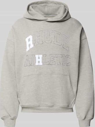 Rhude Oversized Hoodie mit Logo-Stitching