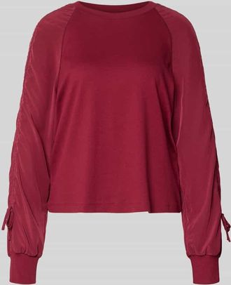 Marc Cain Relaxed Fit Longsleeve mit Raffungen