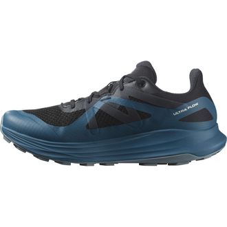 Salomon Ultra Flow Gore Tex Herren Trail-Laufschuhe, Outdoor-bereit, Dämpfung von der Straße bis auf die Trails, Gemischtes Gelände, Black, 44 2/3