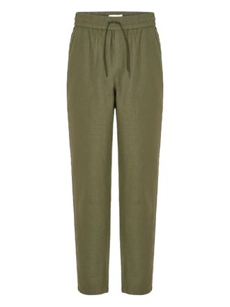 40weft pantalon Lenny à taille élastiquée - Vert