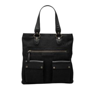 Bulgari Pre-owned Canvas Tote Bag - - Pre-owned - Damen - Schwarzk - ONE SIZE