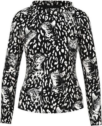 Marc Cain Langarmshirt Sopo Sports Thema D Premium Damenmode
