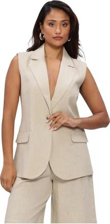 Ibana Damen, Jacken, Beige, LGr&ouml;&szlig;e