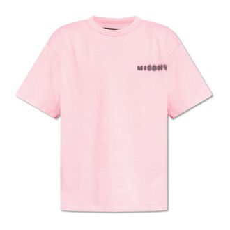 Misbhv Misbhv, Homme, Tops, Rose, Taille: XS Logo T-Shirt
