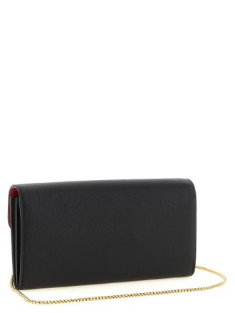 Ferragamo Gancini Wallet on Chain - Black
