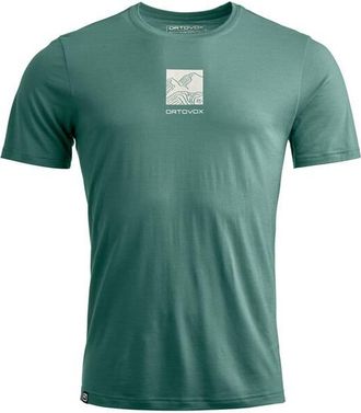 Ortovox Herren Shirt 120 COOL TEC ABSTRACT TS M