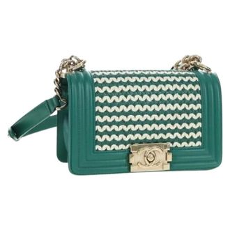 Chanel Pre-owned Vintage Schultertasche - - Pre-owned - Damen - Gr&uuml;n - ONE SIZE