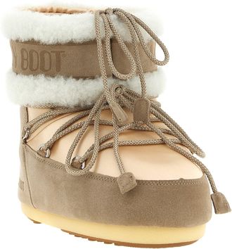 Moon Boot Icon Low Pearly Plus Boots - Beige