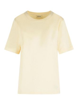 Khaite T-Shirt - Cr&egrave;me