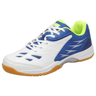 Generic Chaussures de Badminton pour Homme Antid&eacute;rapantes R&eacute;sistantes &agrave; lusure Tennis Sport Confortables Chaussures dEntra&icirc;nement Badminton Squash,Bleu,40 EU