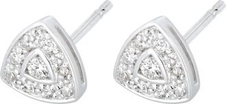 Edenly Ohrstecker Cinema in Weißgold