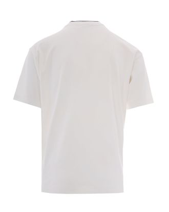 Dr&ocirc;le de Monsieur Mens T-Shirt Dandy Dog Off White Cotton T-Shirts And Polos