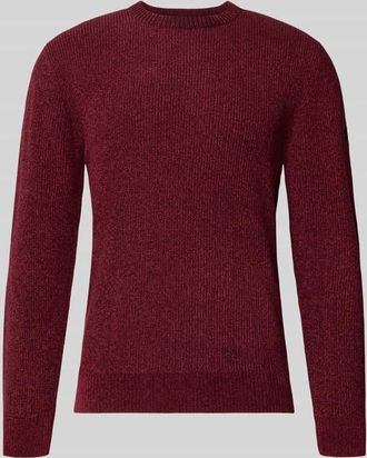 Tom Tailor Regular Fit Strickpullover aus Baumwoll-Mix