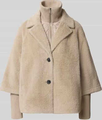Tom Tailor Regular Fit Webpelzjacke im 2-in-1-Look