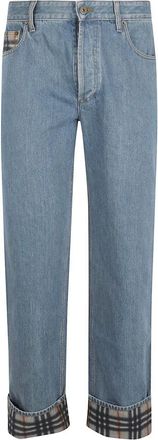 Burberry Homme, Jeans, Bleu, Taille: W33 Dexter Jeans droits