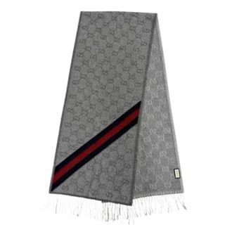 Gucci Pre-owned Stole - Femme - Pre-owned - Gris - Taille: ONE Size