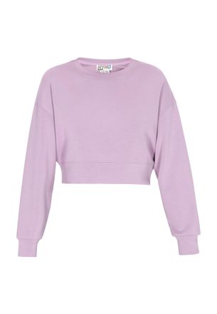 Mymo Sweatshirt Frauen lila