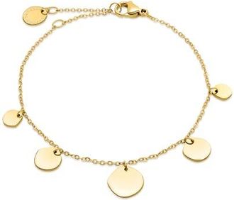 Liebeskind Liebeskind Berlin LJ-1659-B-21 Bracelet en acier inoxydable doré IP, 21 cm, Acier inoxydable, Pas de gemme