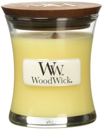 Woodwick Woodwick Zitronengras und Lily klein Jar Kerze