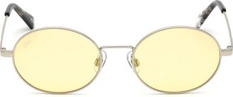 Web Eyewear Femme, Accessoires, Jaune, Taille: ONE Size We0255-16E Lunettes de soleil