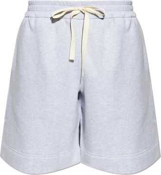 Jil Sander Homme, Shorts, Gris, Taille: M Sweat Shorts