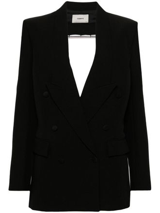 Coperni blazer à détails de découpes - Noir